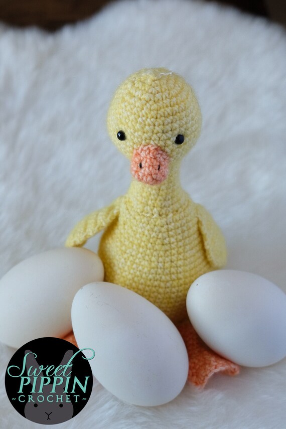 Nugget Gosling hatchable PDF Crochet Pattern by | Etsy