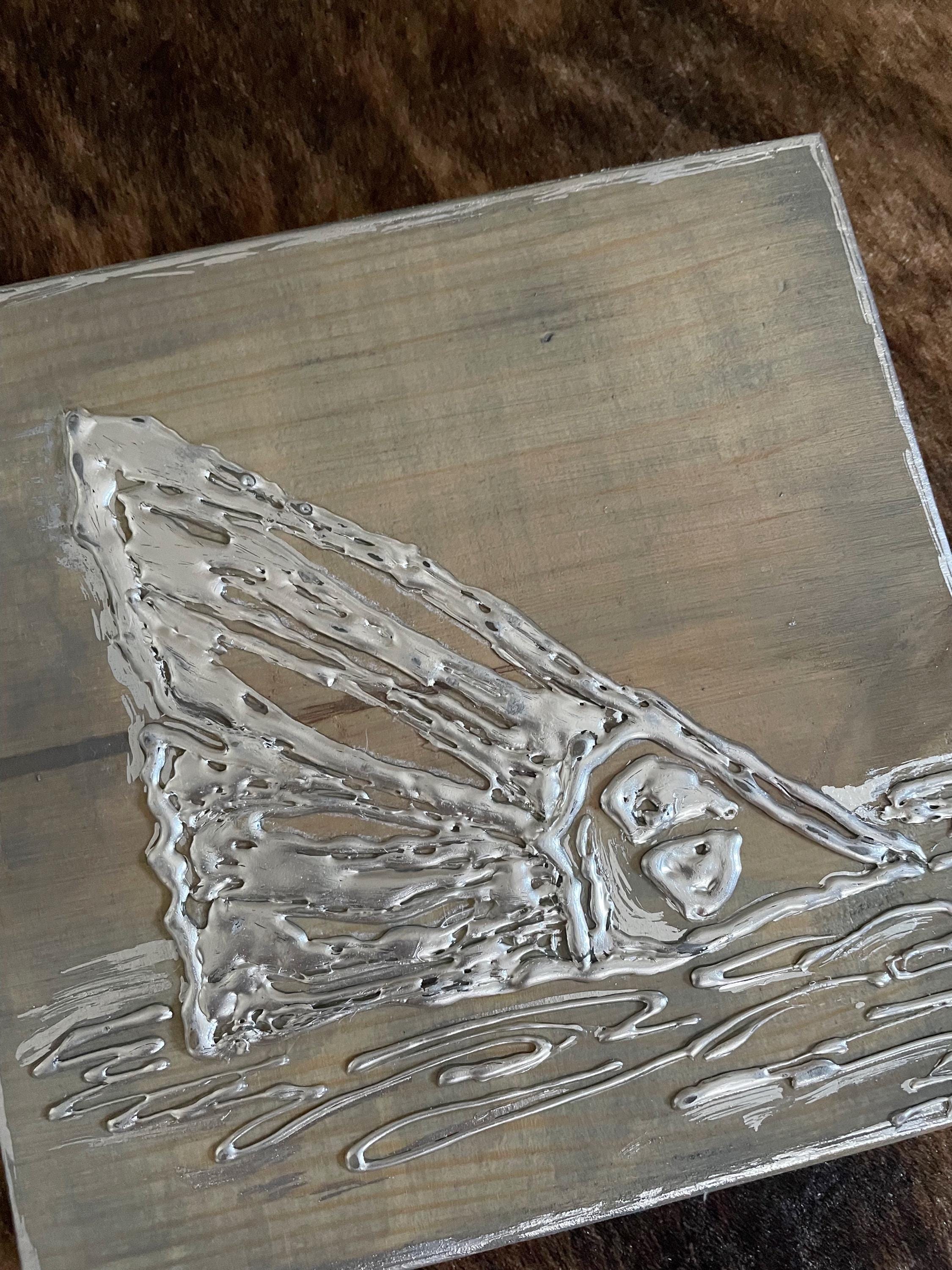 Fish Tail Painting Fish Tail Original Art Fish Tail Artwork Mini Fish ...