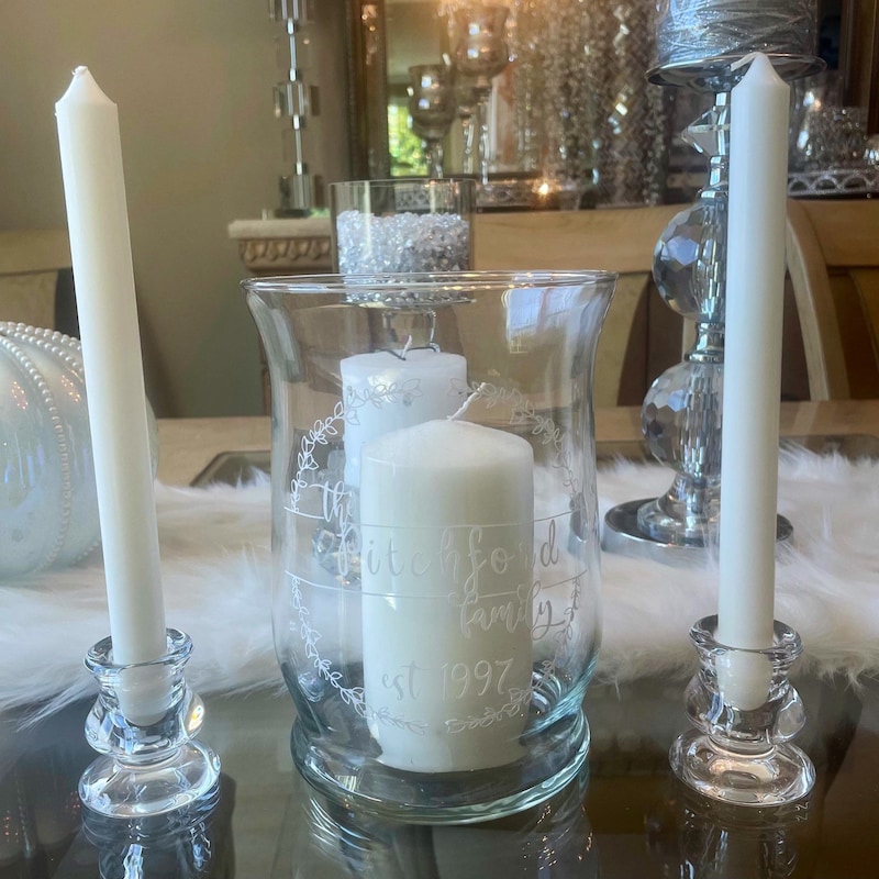 Monogram Candle - Etsy