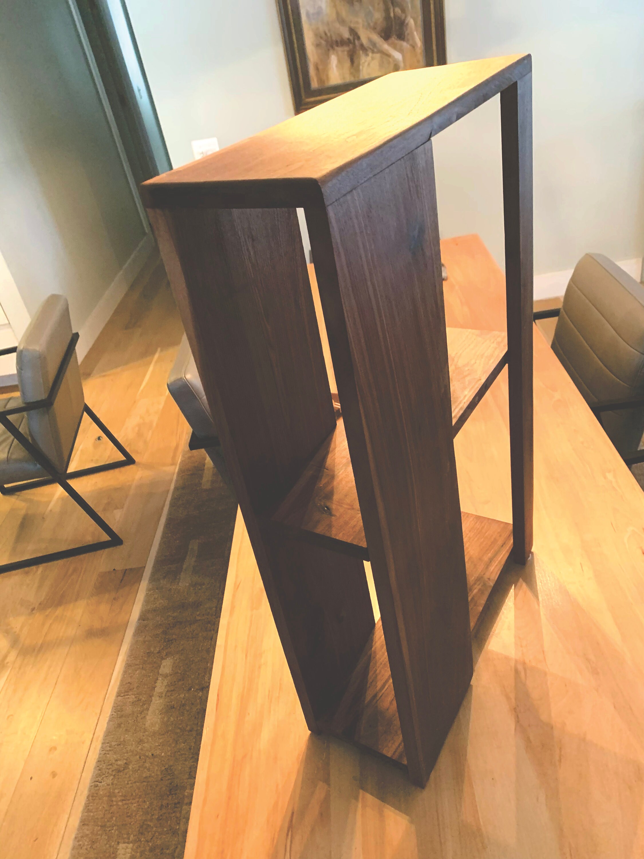 Solid Hardwood Side Table - Etsy