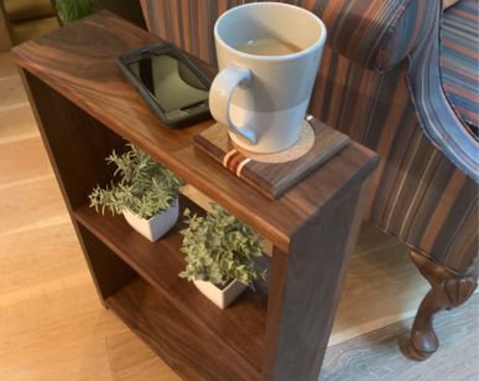 Solid Hardwood Side Table - Etsy