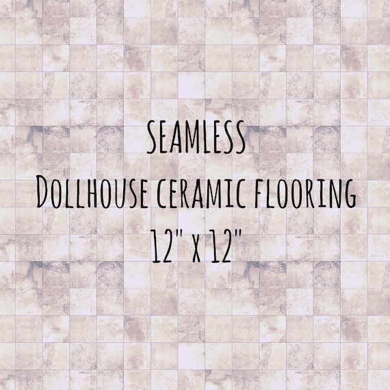 Printable Seamless White Marble Ceramic Tiles Miniature - Etsy