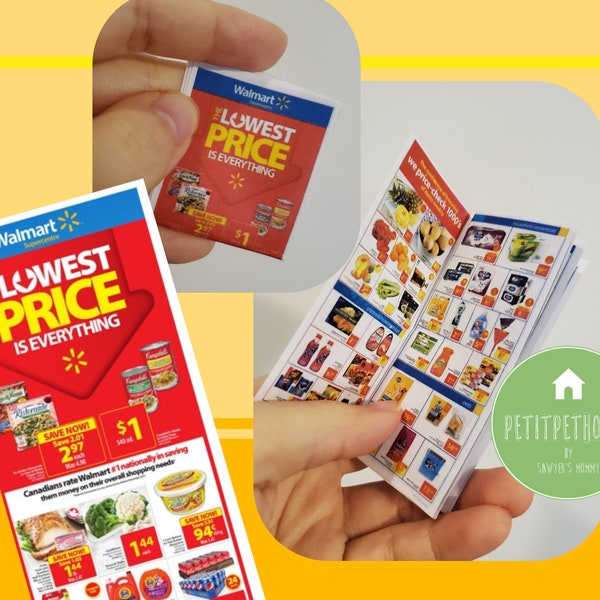 Miniature Flyers - Etsy