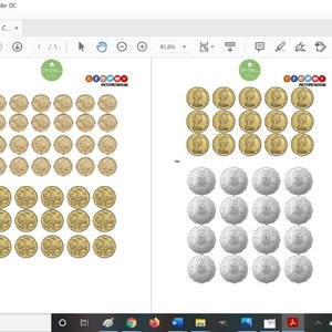 Printable Australian AUD Money Coins (double Side) for Kids | Pretend ...