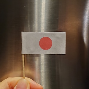 Printable Mini Japanese Flag for Toothpick | Cupcake | Fruits ...