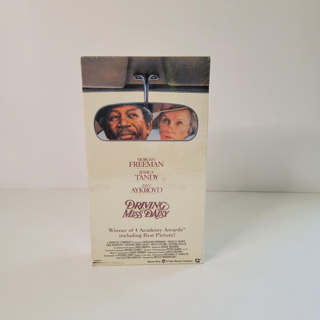 Driving Miss Daisy VHS NEW Sealed 1990 Morgan Freeman Jessica Tandy - Etsy