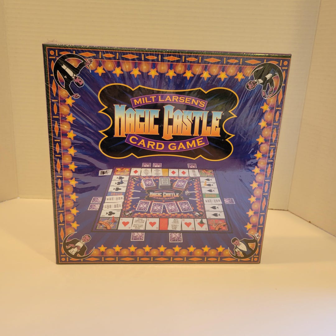 Milt Larsen's Magic Castle Card Game Board Game NEW Sealed Ages 6+ - Etsy
