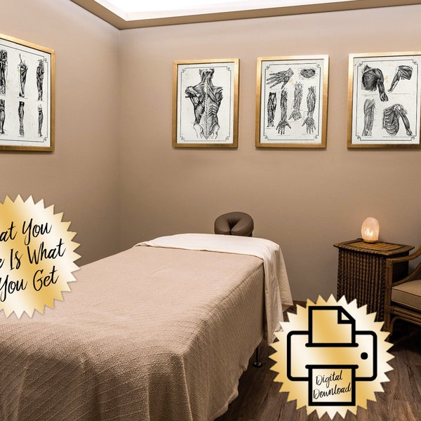 Massage Wall Art - Etsy