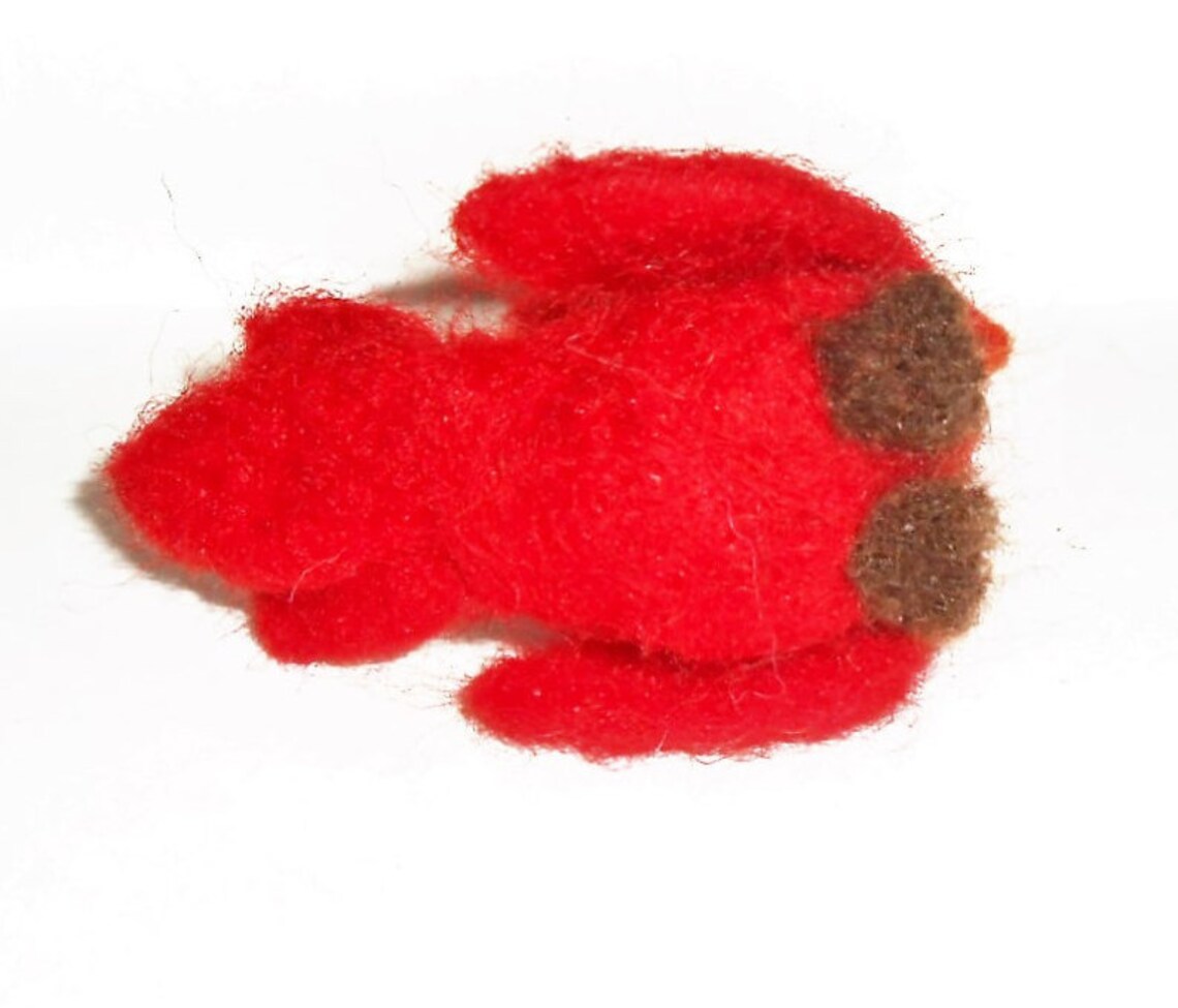 Red Cardinal Needle Felted Cardinal Cardinal Needle Felt - Etsy