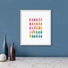 Pink Rainbow Gummy Bears, Digital Download, Printable, Print, Wall Art ...