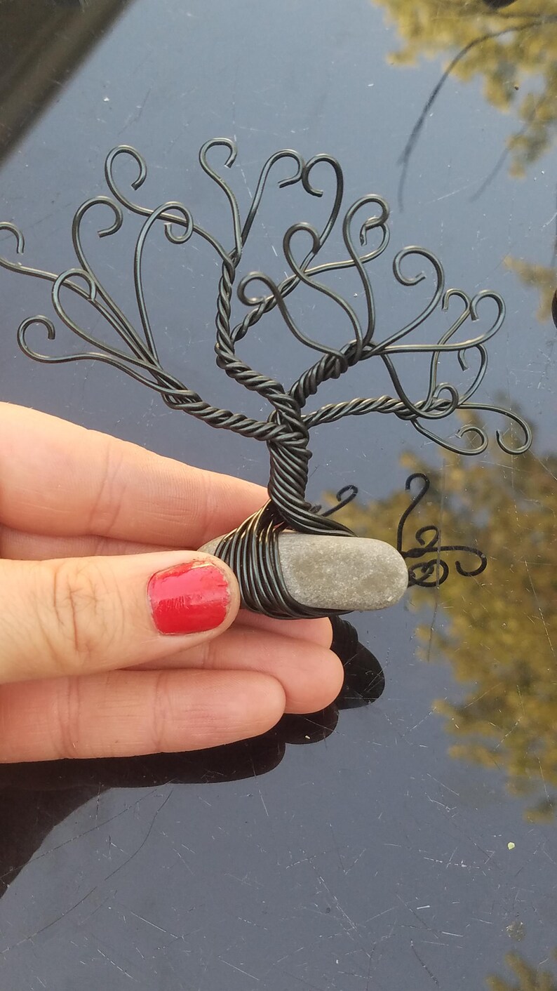 Tree Garden Art Wire Forest Sculptures by Sandman Metals - Etsy