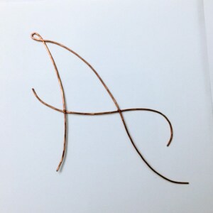 Capital Wire Cursive Letters Wedding Lettering Sign Nursery Decor - Etsy