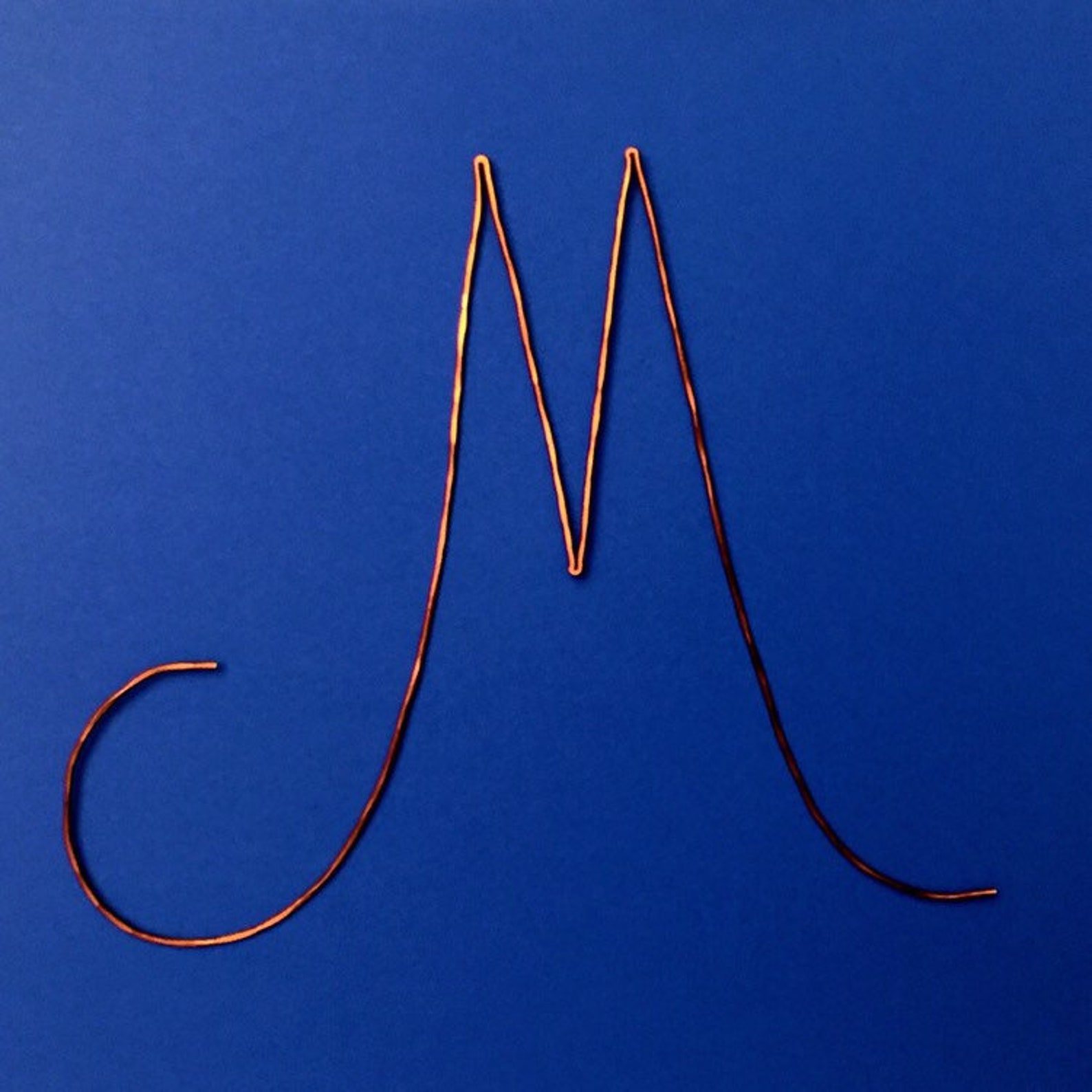 Capital Wire Cursive Letters Wedding Lettering Sign Nursery - Etsy