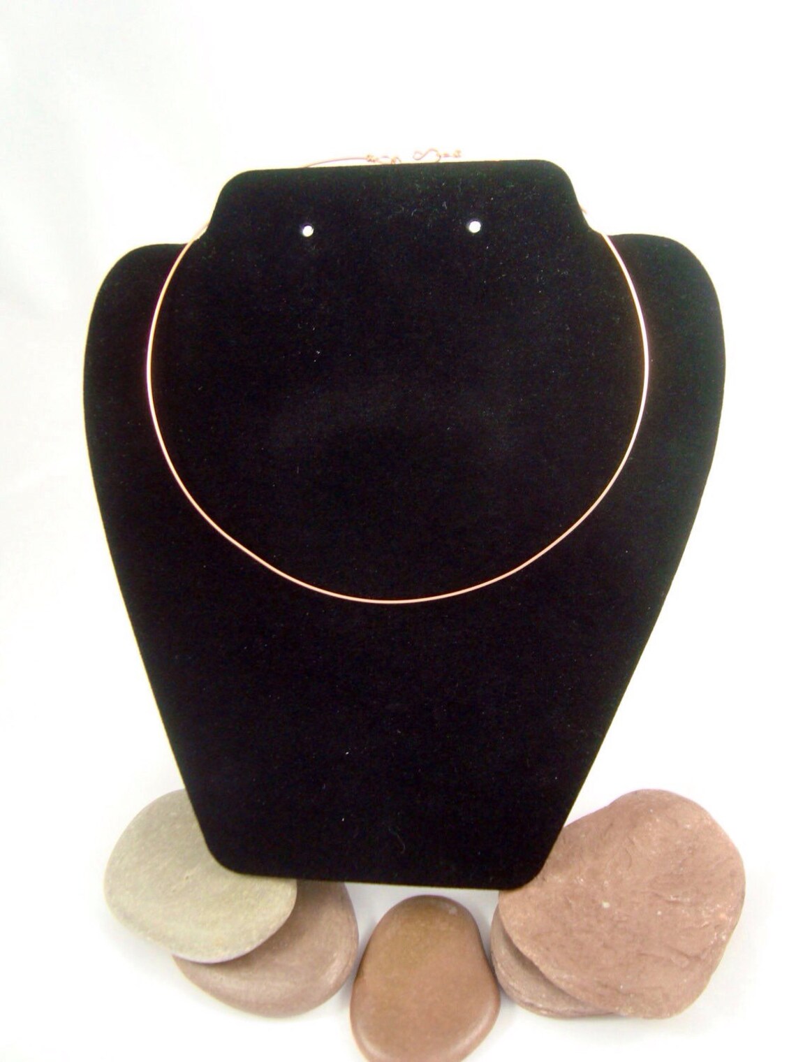 Metal Wire Delicate Choker Necklace in Silver Gold or Copper | Etsy