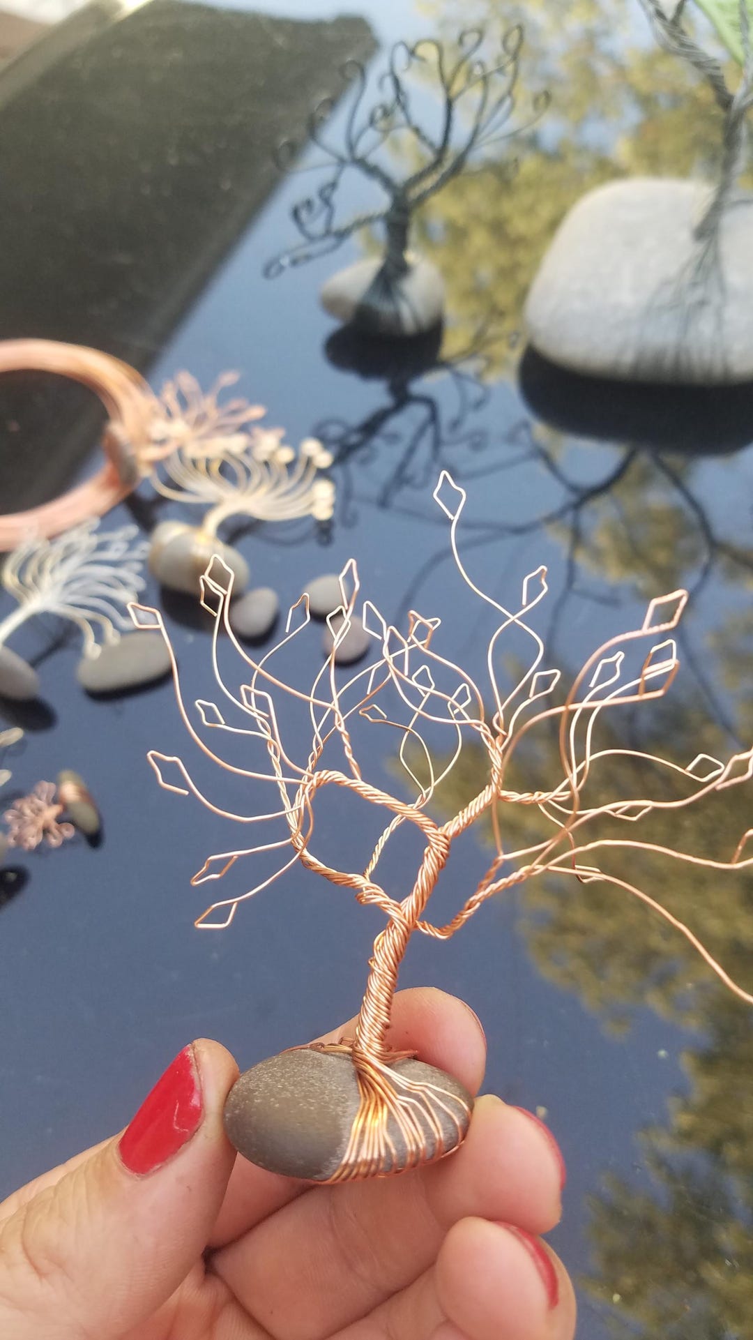 Tiny Fairy Tree Sculpture, Wire Trees, by Sandman Metals - Etsy