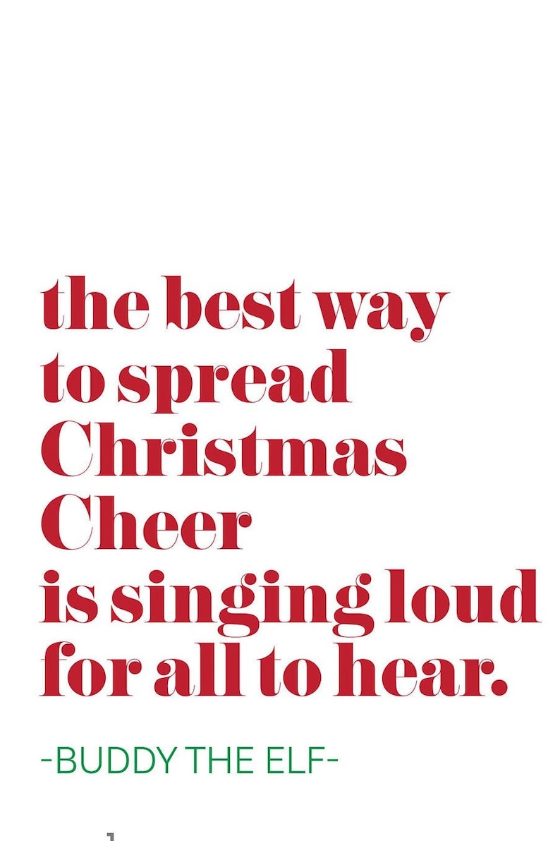 The Best Way to Spread Christmas Cheer is Singing Loud for All - Etsy