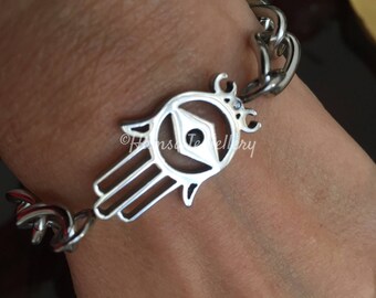 Hamsa bracelets | Etsy