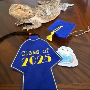 Bearded Dragon Graduation Cap and Gown - Etsy