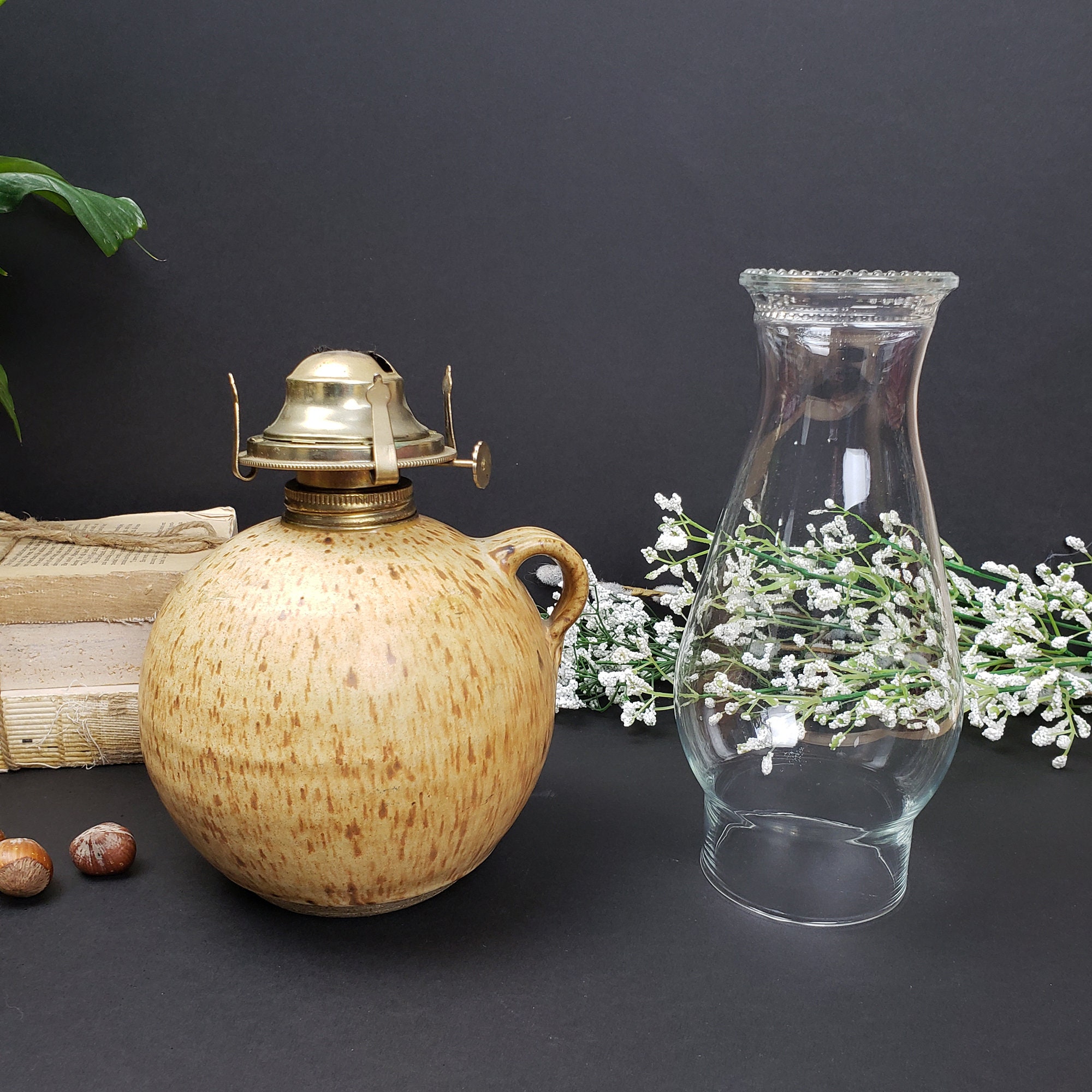 Genin Trudeau Beauce Studio Art Pottery Vintage Pottery Oil | Etsy