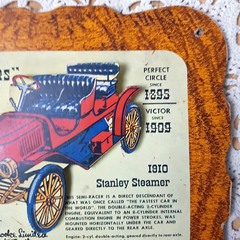 1910 Stanley Steamer Advertisement Old Timer 3D Ad Vintage - Etsy