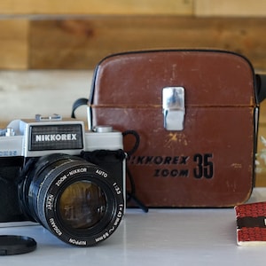 Nippon Kogaku Tokyo Nikon Nikkorex Zoom 35 SLR Camera W/43-86mm Zoom ...