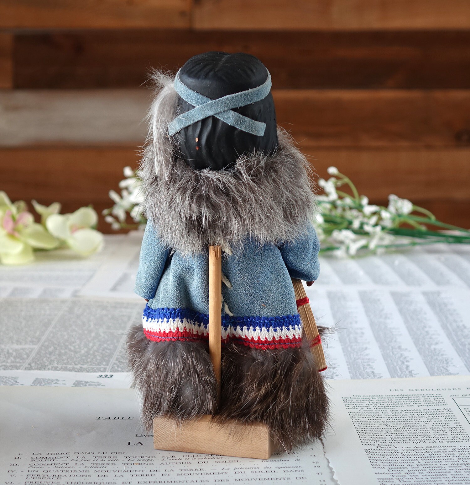 Vintage Eskimo Native Amerindian Inuit Doll With Snowshoes | Etsy Canada