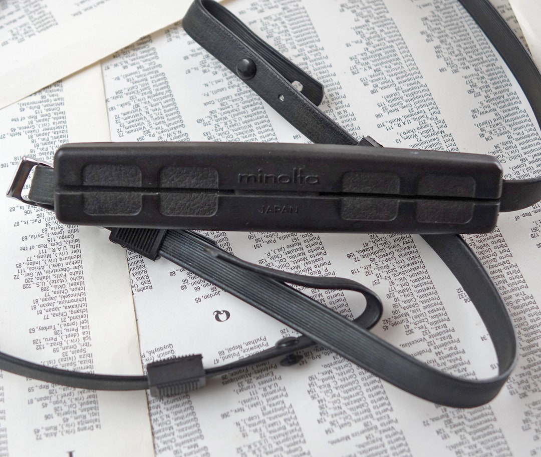 Vintage Minolta Camera Strap - Etsy