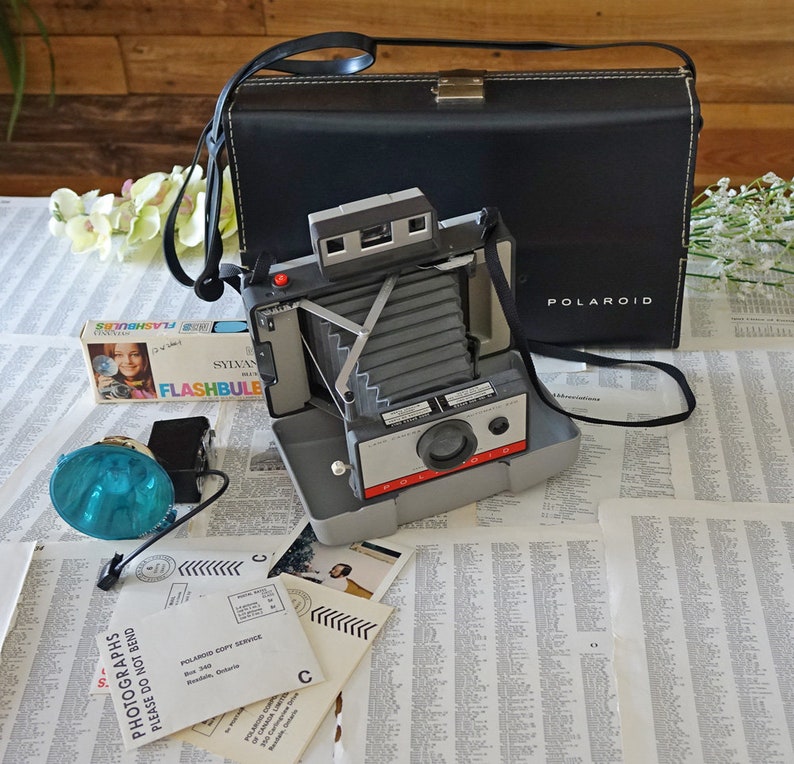 Vintage Polaroid 220 Camera Land Camera Automatic 220 With - Etsy