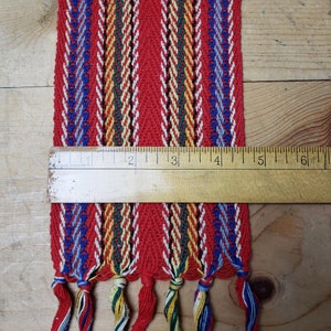 Small Vintage Metis Arrow Sash Quebec Winter Carnival Belt Ceinture ...
