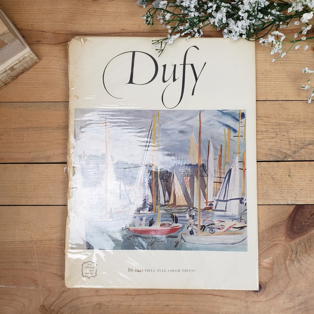 Dufy Art Book 16 Vintage Prints Raoul Dufy Prints Set - Etsy