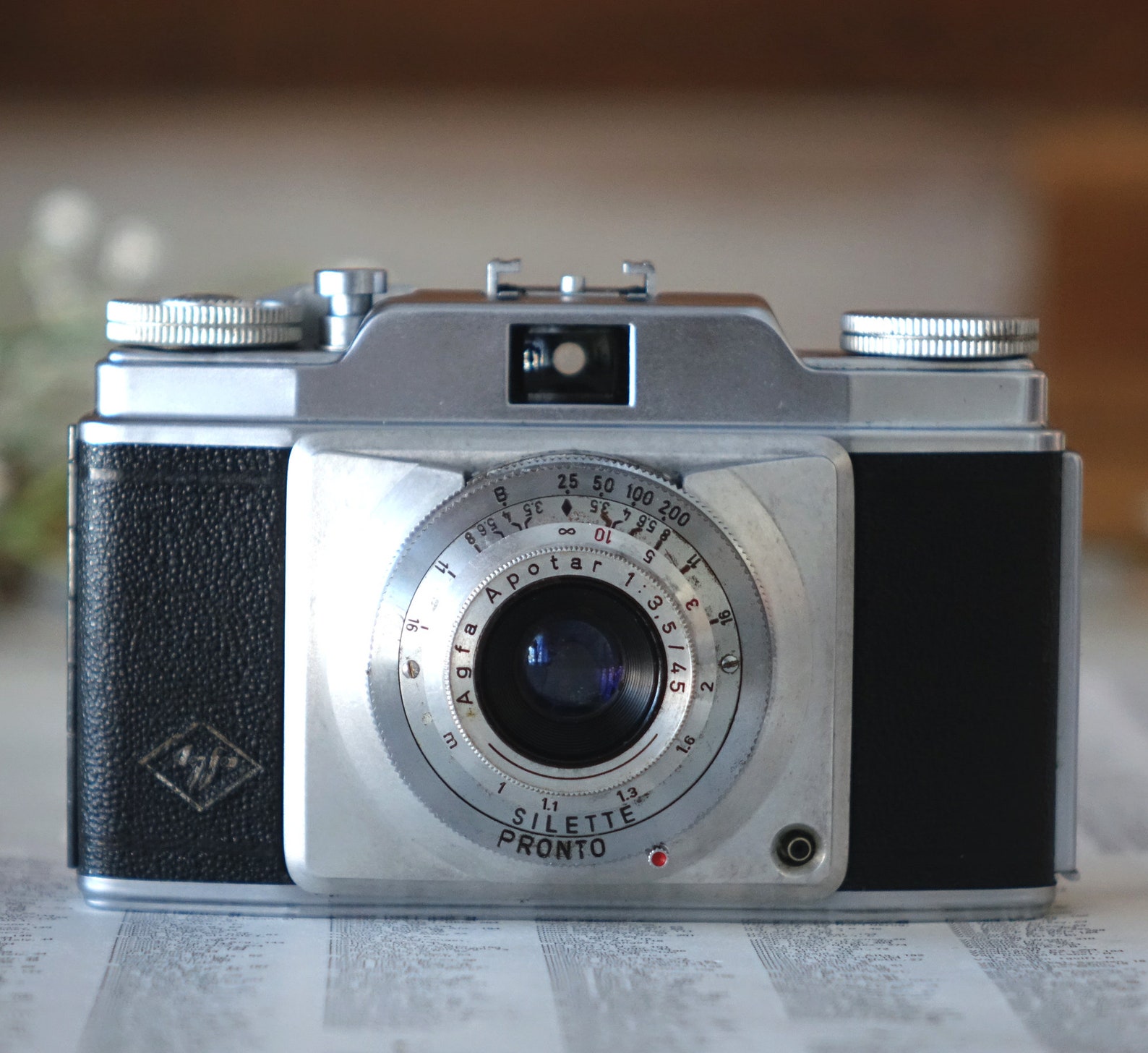 Agfa Silette Pronto Shutter Apotar 45mm F3.5 Lens Excellent - Etsy Canada