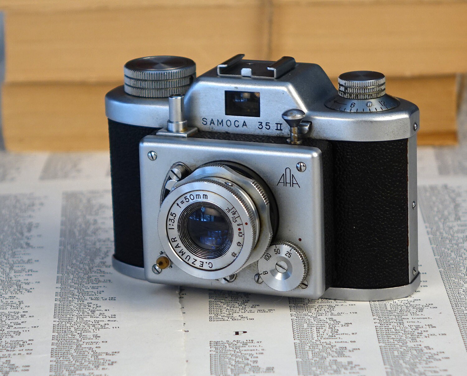 Film Camera 35 Mm Samoca 35 II Lens C.ezumar 50mm F3.5 Retro - Etsy Canada