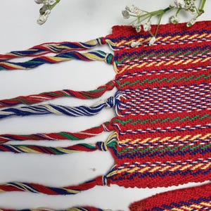 Vintage Arrow Sash French-canadian Art Ceinture Fléchée Québécoise ...