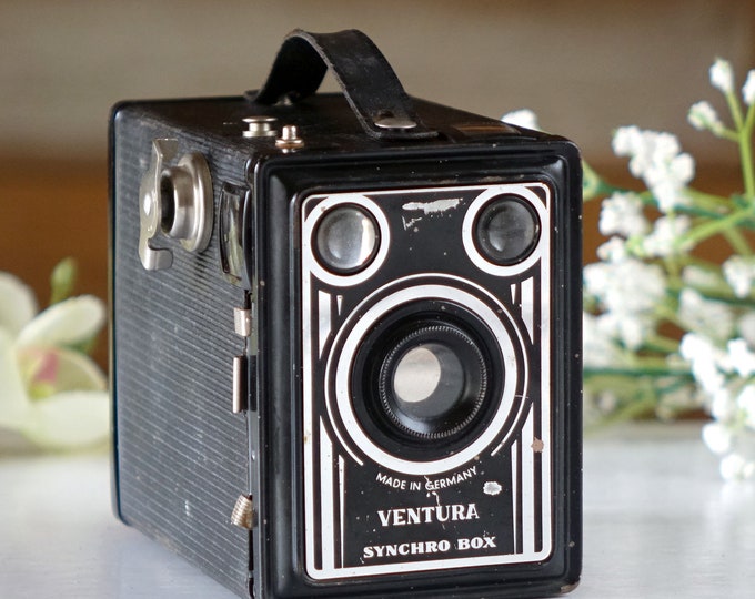 Ventura Synchro Box 120 Film Roll Box Vintage Camera Decor - Etsy