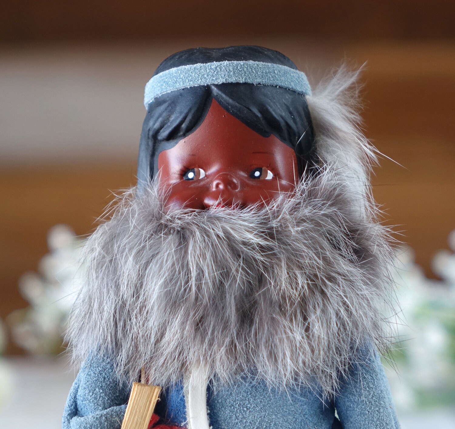 Vintage Eskimo Native Amerindian Inuit Doll With Snowshoes - Etsy Canada