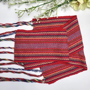 Vintage Arrow Sash French-canadian Art Ceinture Fléchée Québécoise ...