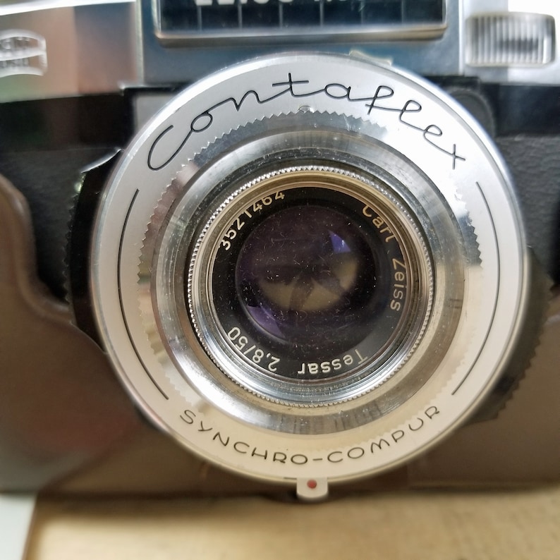 Mint Antique Vintage Zeiss Ikon Contaflex Super B 35mm Film SLR Camera ...