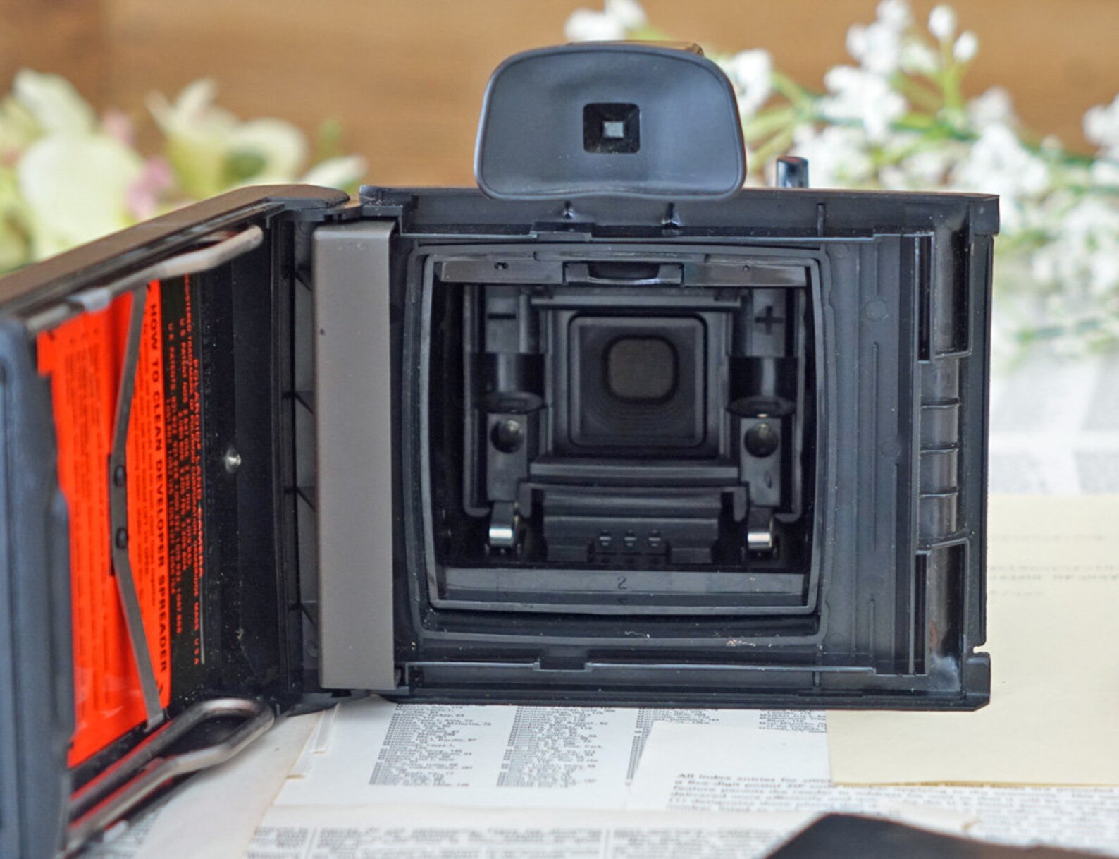 Vintage Polaroid Colorpack 80 Land Camera - Black Plastic Strap - Made ...