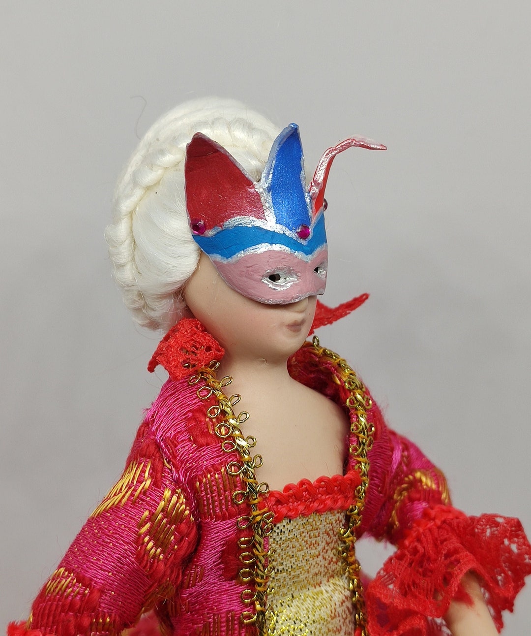 1:12 Scale Mask, Miniature for Dollhouse - Etsy