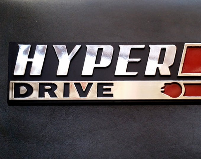 Hyper Drive Star Wars Car Emblem - Chrome Plastic Not a Decal / Sticker ...