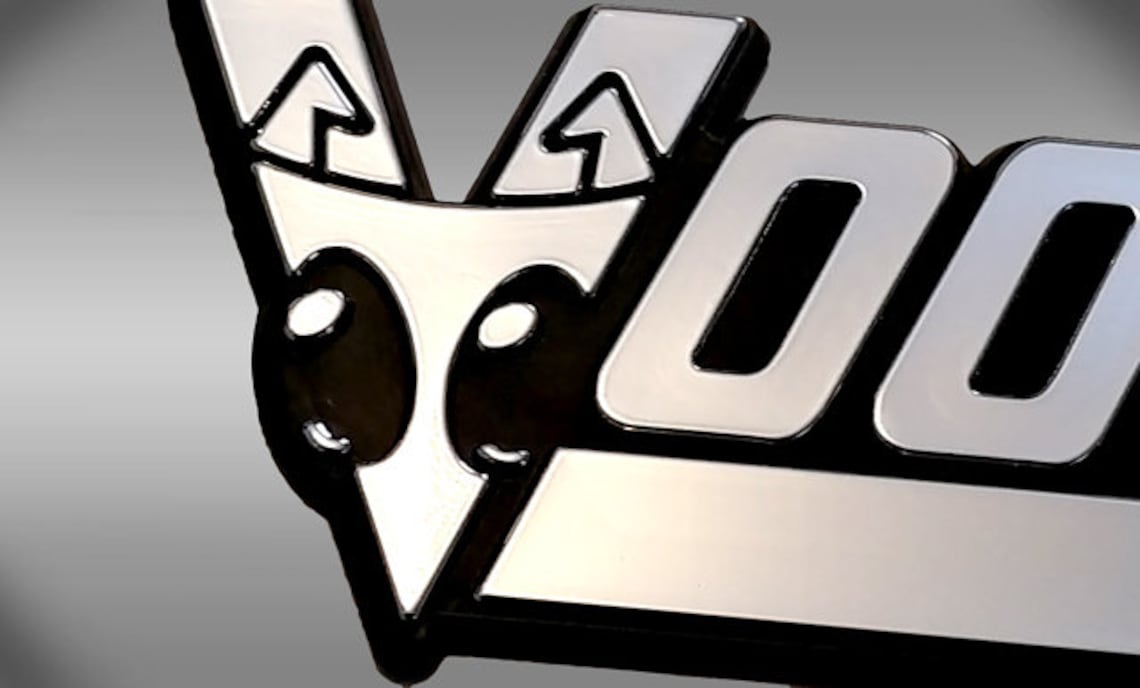 Invader Zim Irken Voot Cruiser Car Emblem Chrome Plastic Not - Etsy