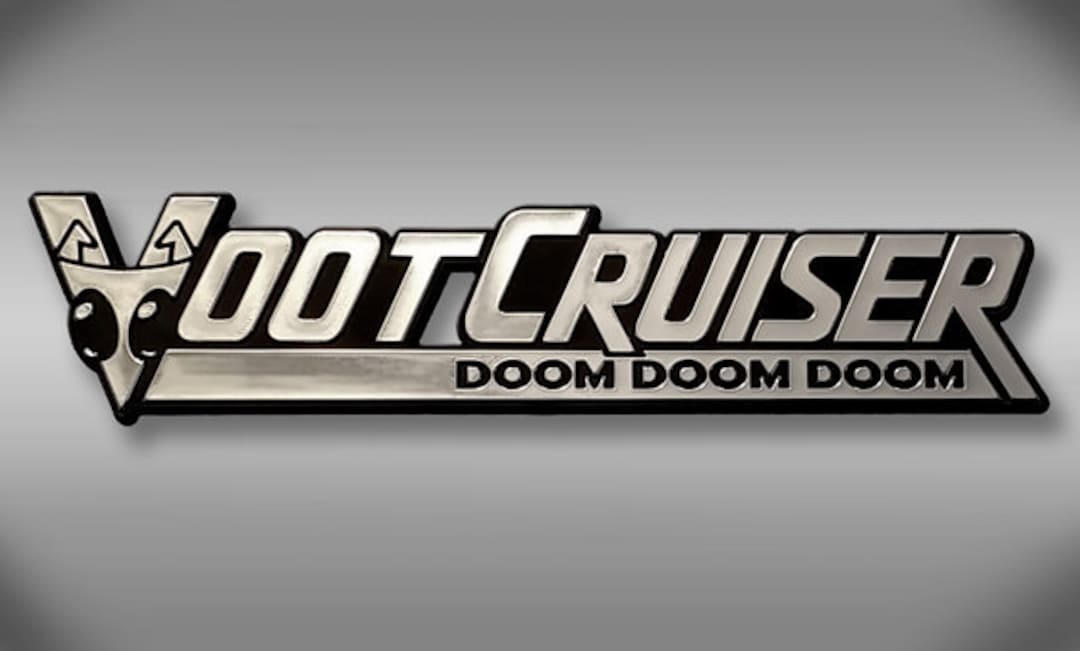 Invader Zim Irken Voot Cruiser Car Emblem - Chrome Plastic Not a Decal ...