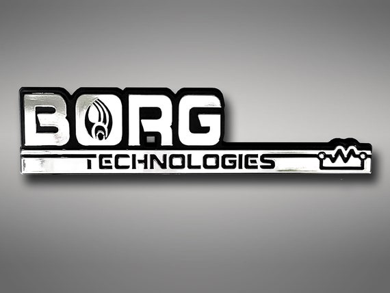 Borg Technologies Car Emblem Chrome Plastic Not a Decal / | Etsy
