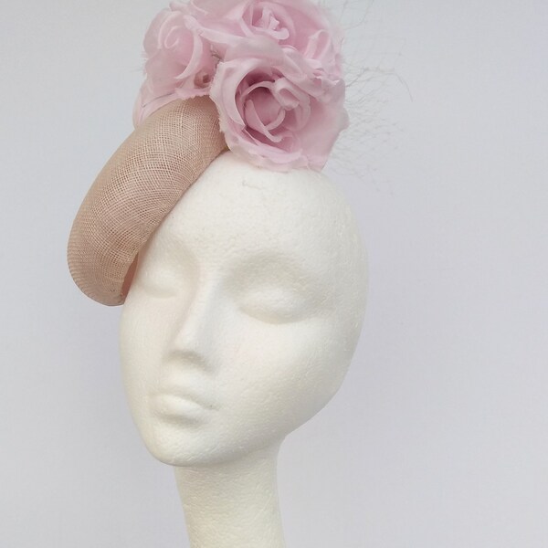 Pale Pink Wedding Hat - Etsy