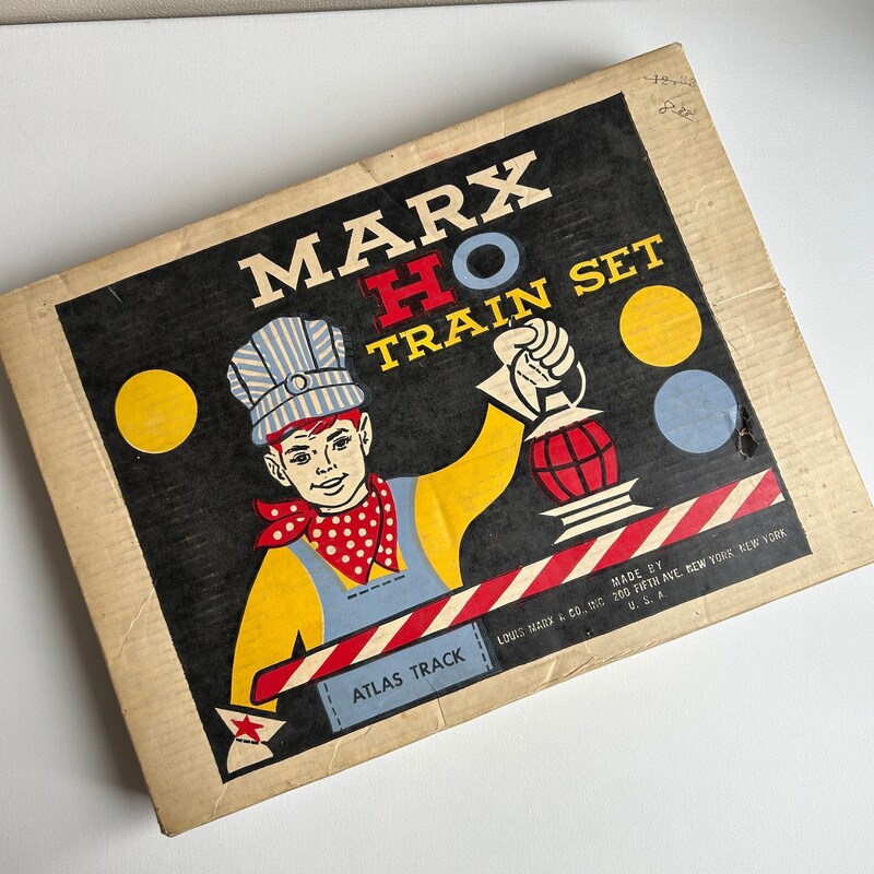 Antique Electric Train - Etsy