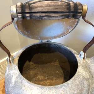 1902 Colonial Tea Kettle, Wagner Ware - 6 Qt., 1900s Aluminum Tea ...