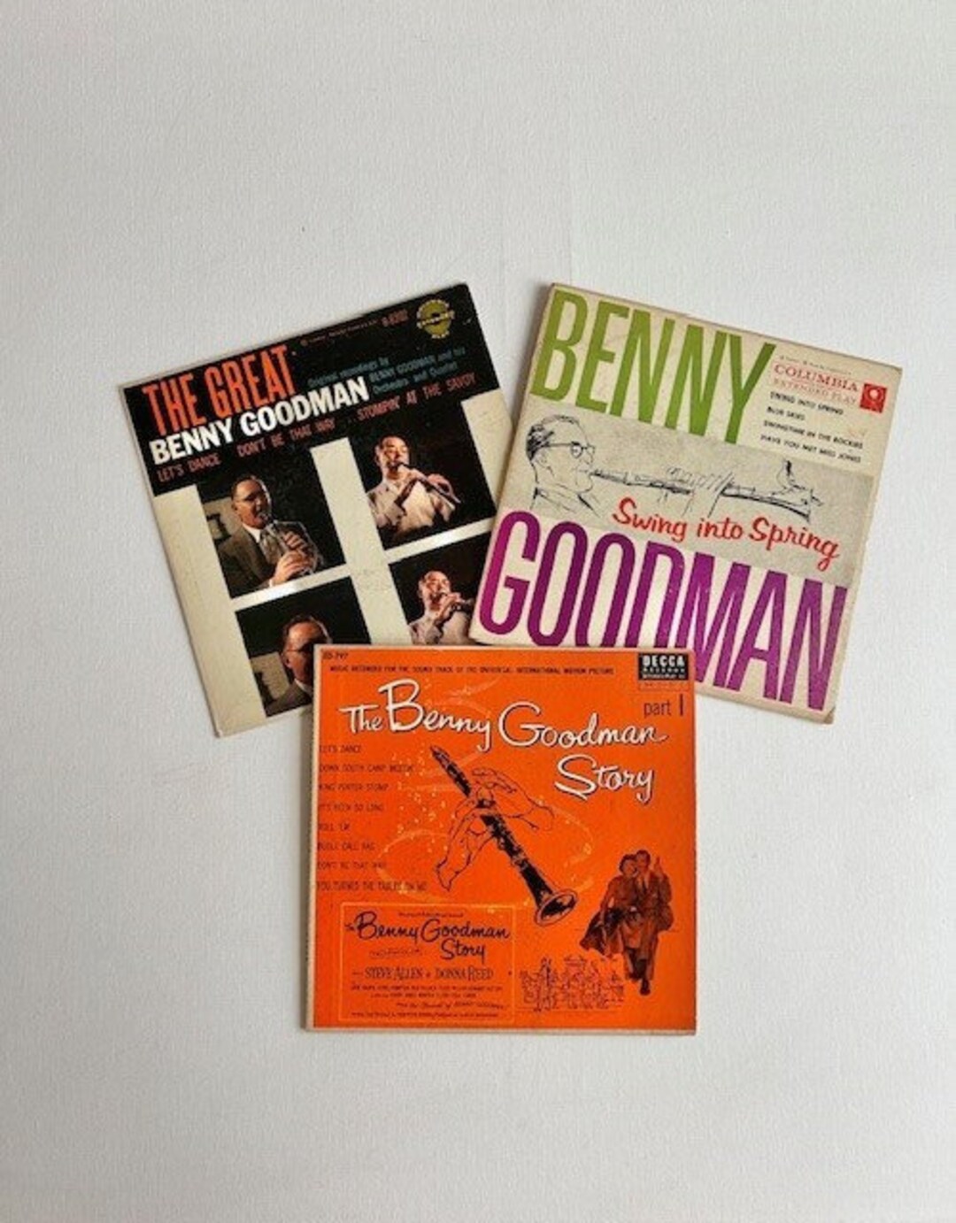 1950s Benny Goodman Record Sets Extended Play 45 RPM Benny - Etsy