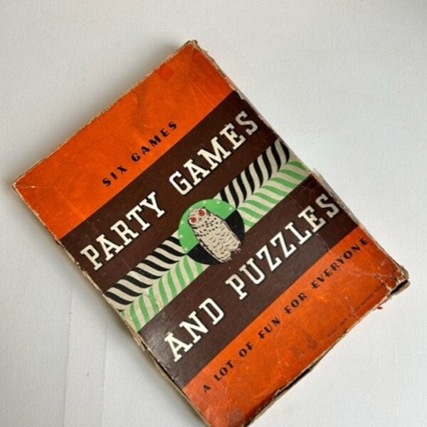 1930s Word Game - Etsy