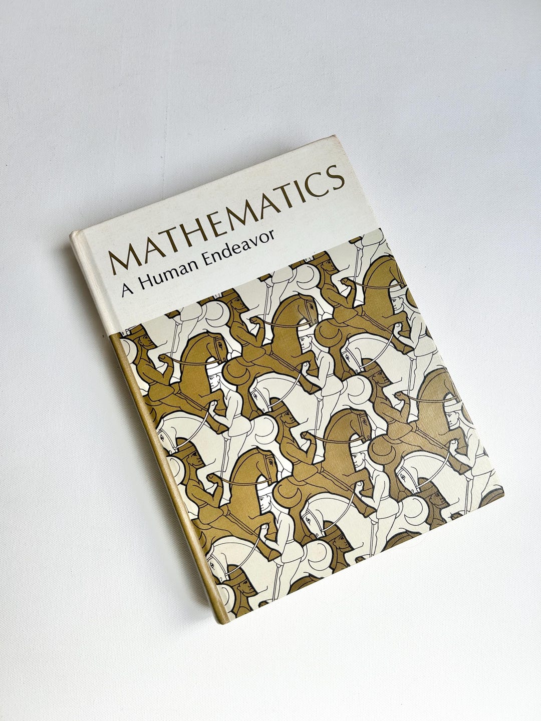 1970 Mathematics Book: A Human Endeavor - Etsy