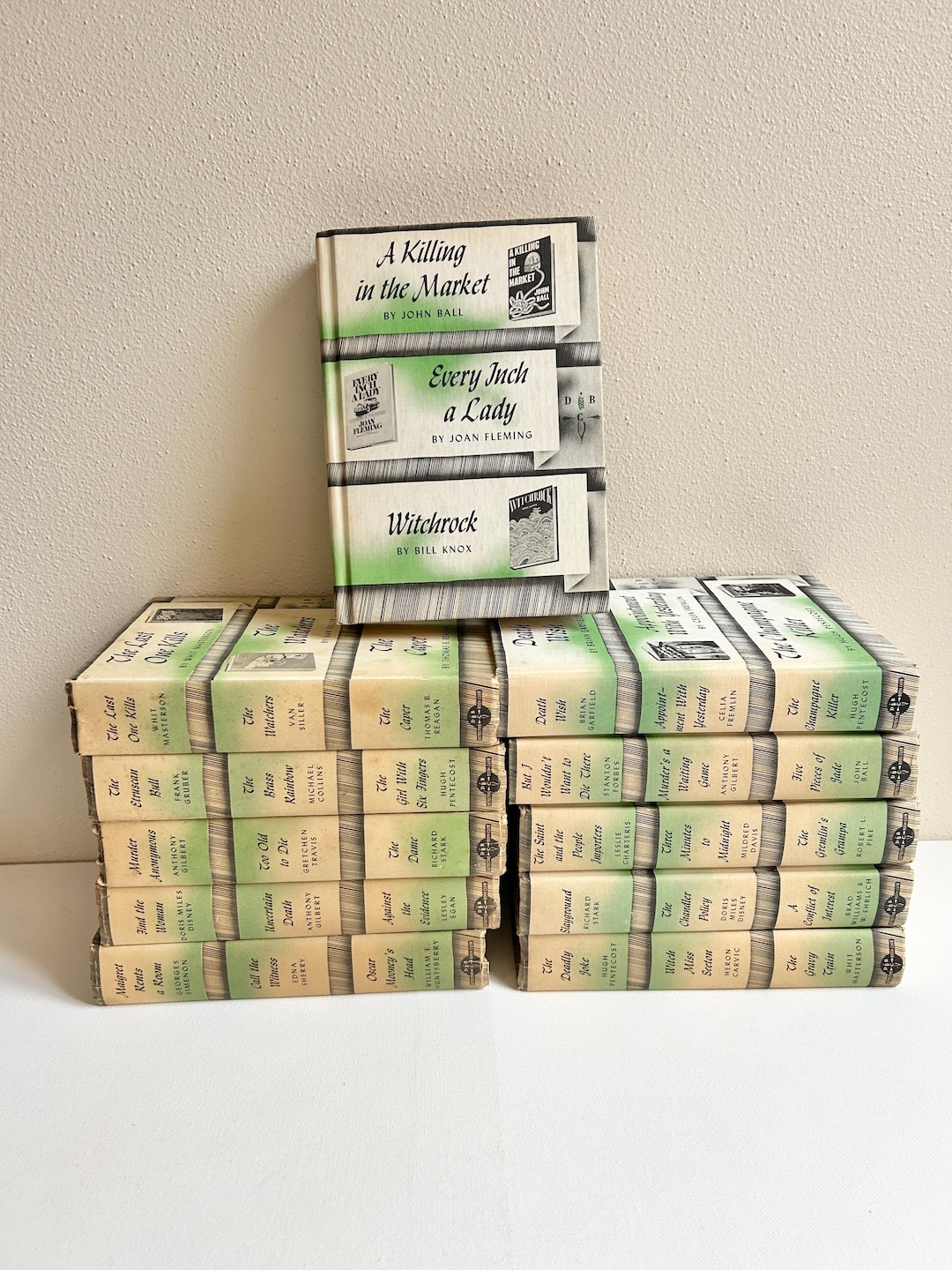 Detective Book Club Book, Set of 11, 19611978, Detective Fiction, 1960s ...